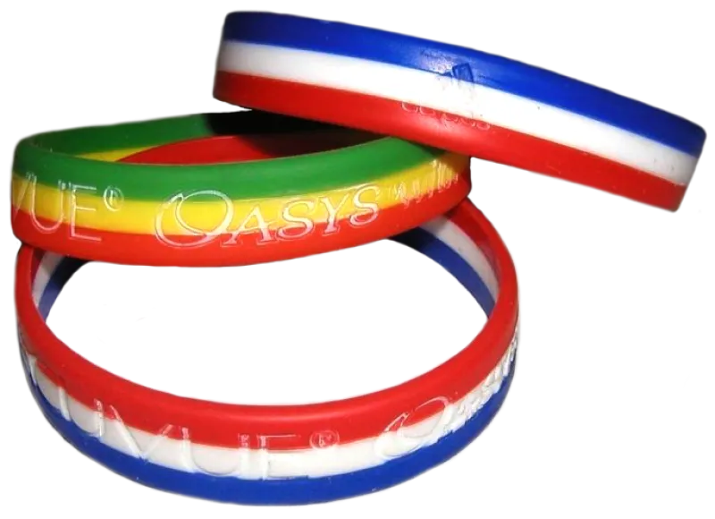 Flag writsbands Flag silicone wrisdtbans with colors your country team ...